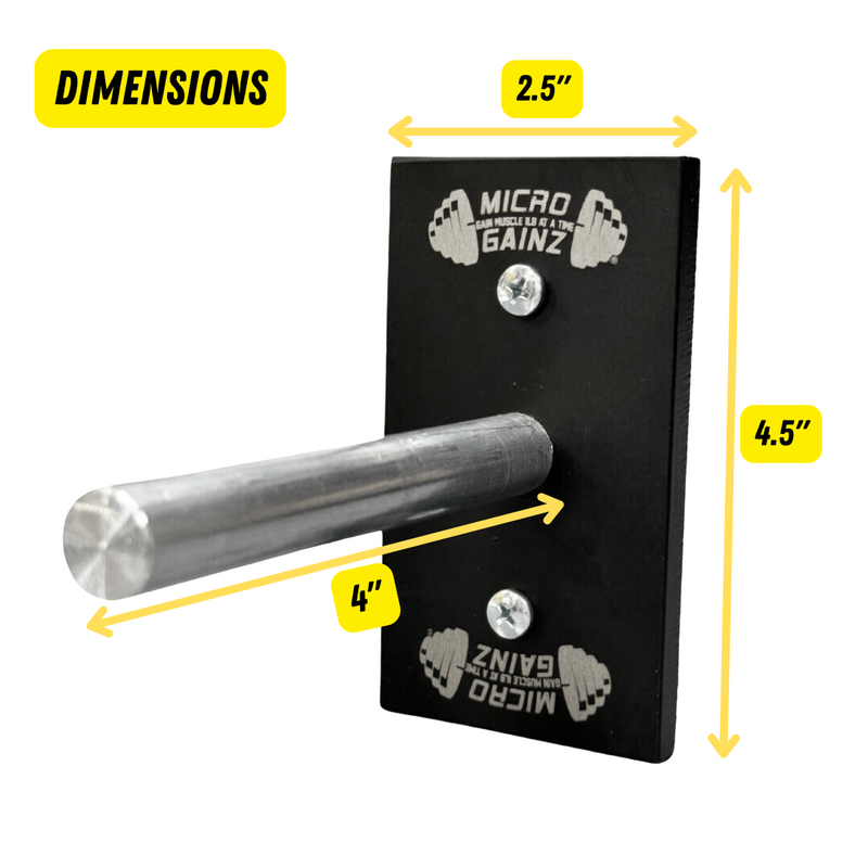 Micro Gainz Magnetic Weight Plate Storage Pin