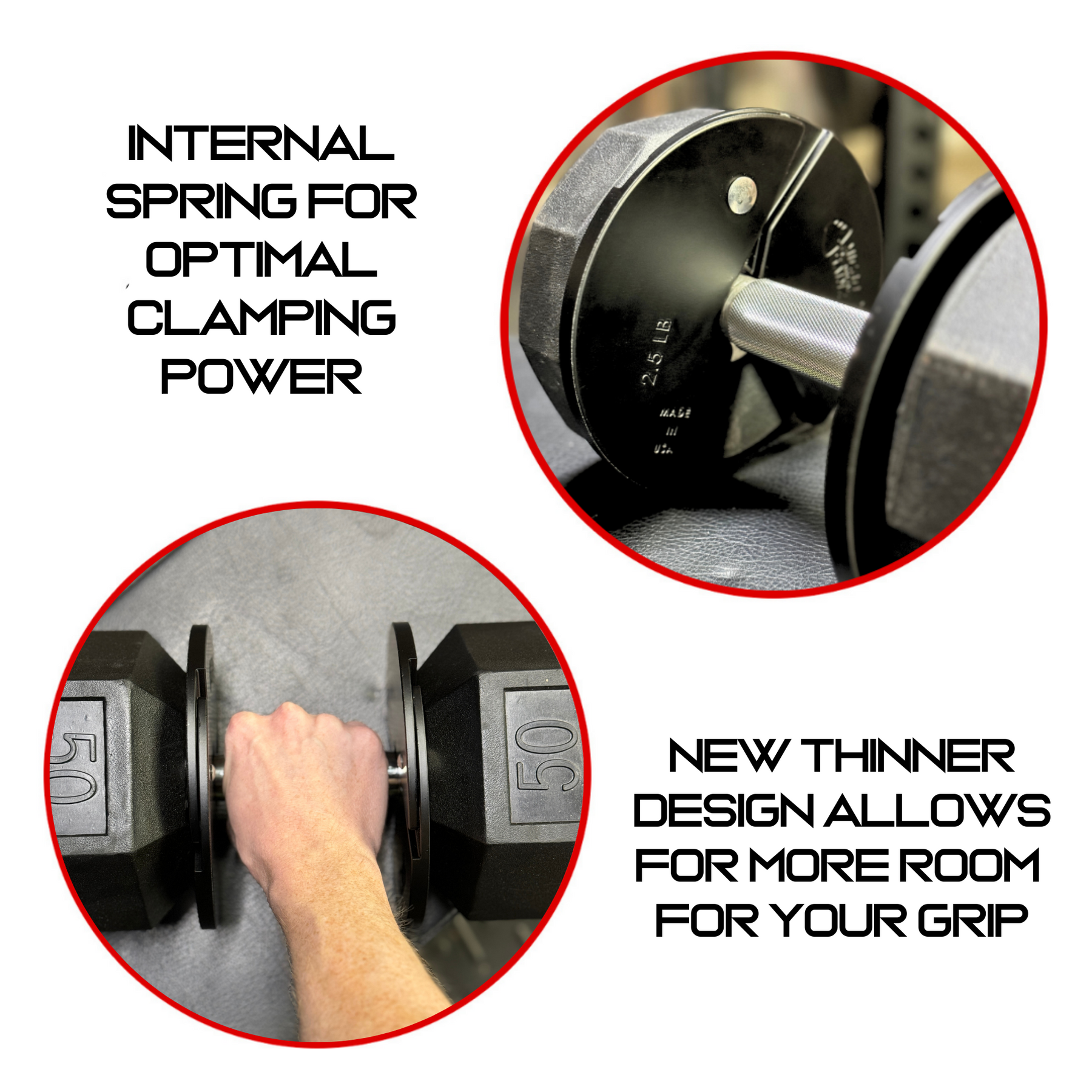 Micro Gainz 2.5LB Dumbbell Fractional Weight Plates