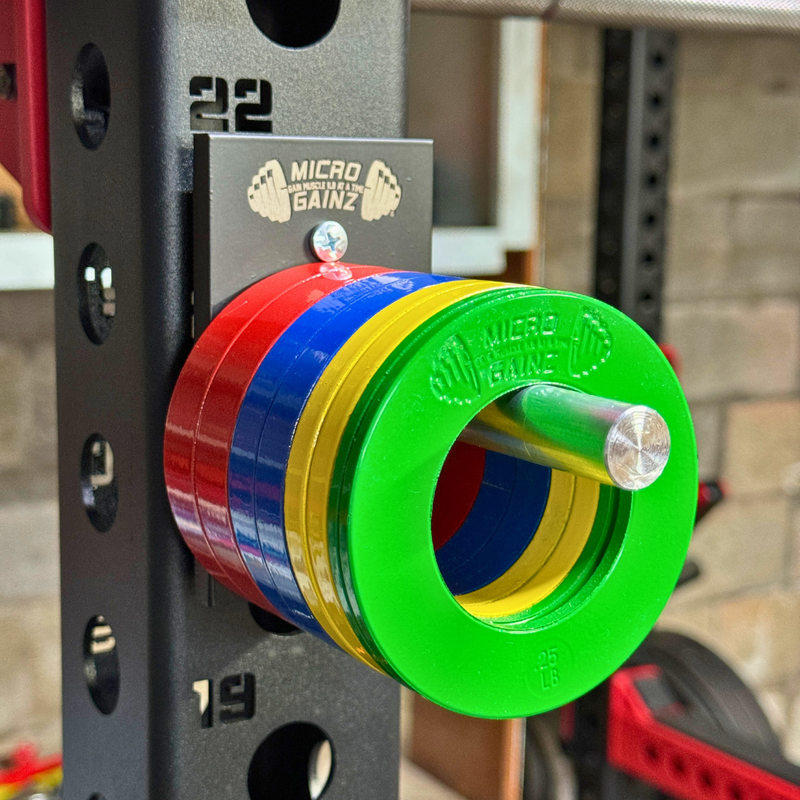Micro Gainz Magnetic Weight Plate Storage Pin